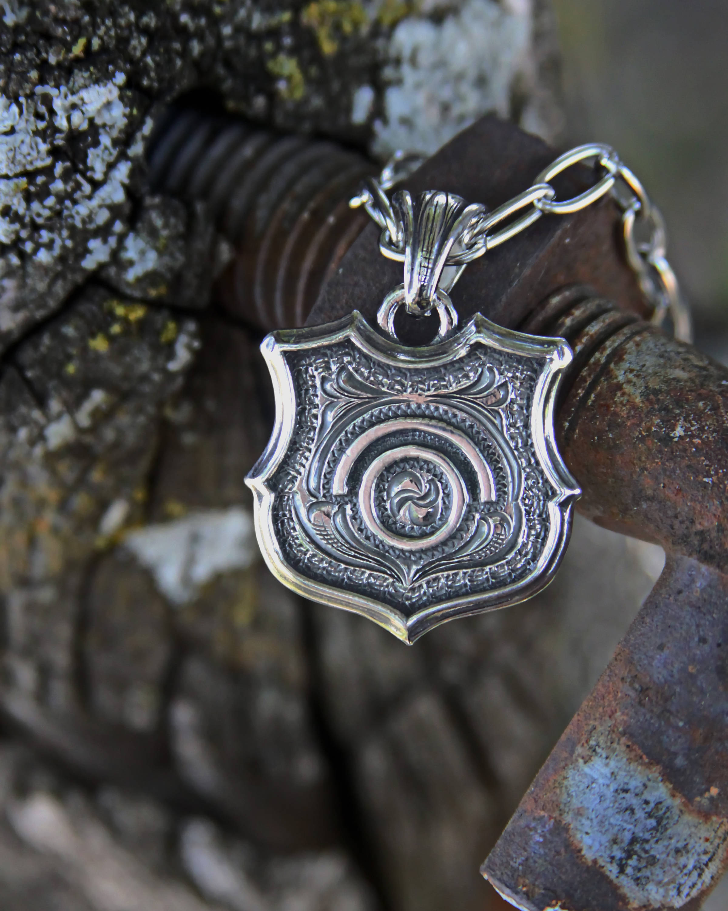 Rockin Out Jewelry - VIP Badge Pendant - Custom Western Jewelry ...