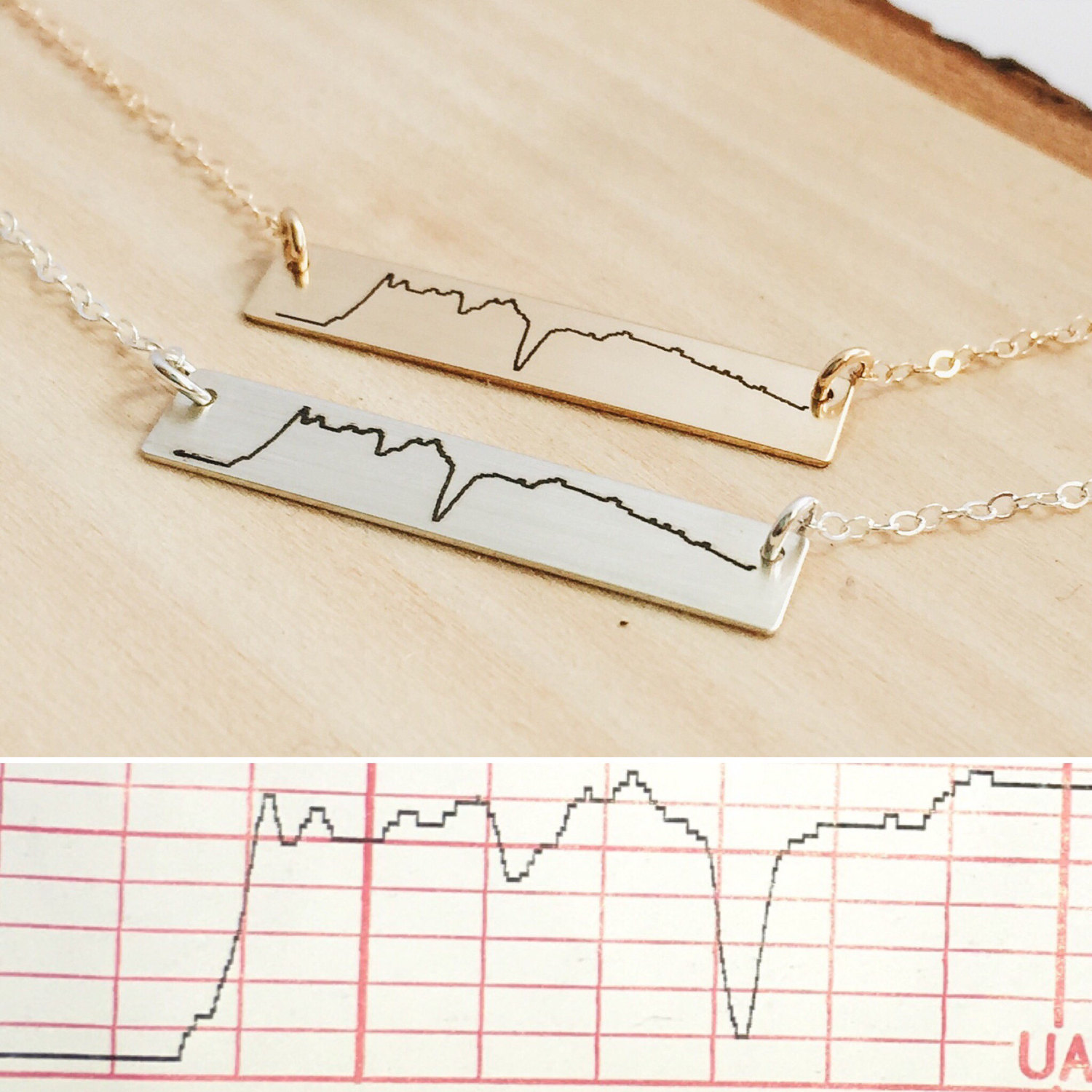 Baby s Heartbeat Necklace Actual Heart Beat Jewelry Gift for New Mother Pregnancy Present Announcement Shower Grandma Mother s Day