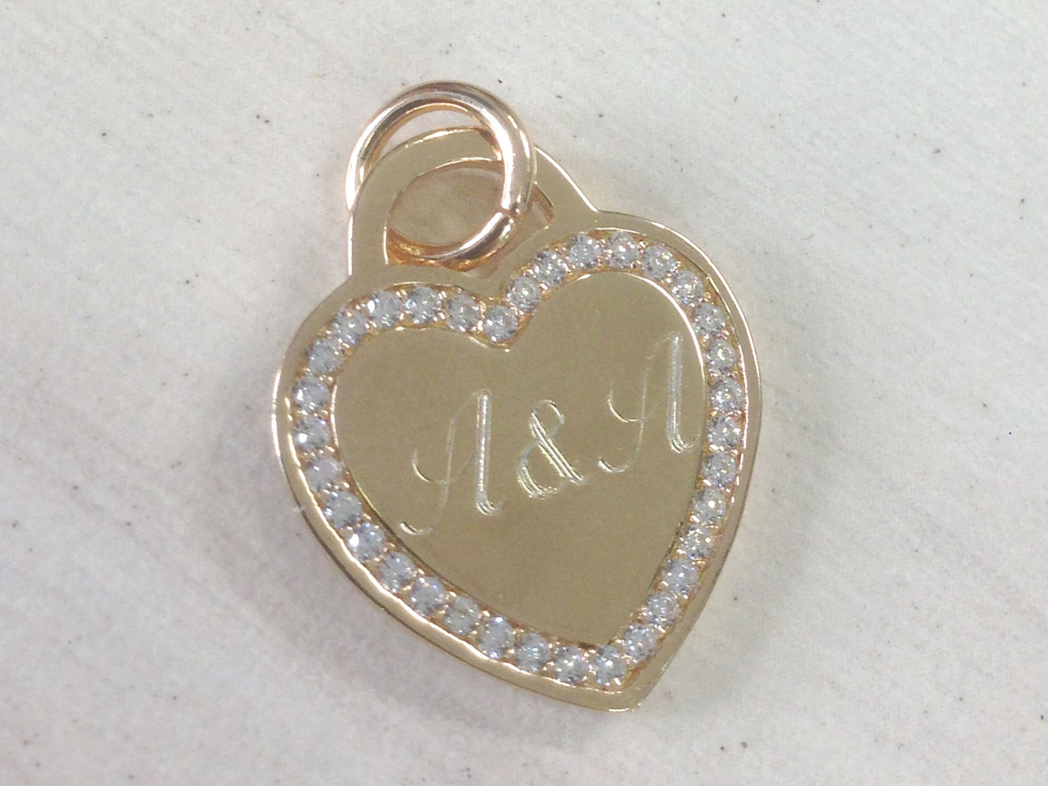 Tiffany and co engraved necklace store